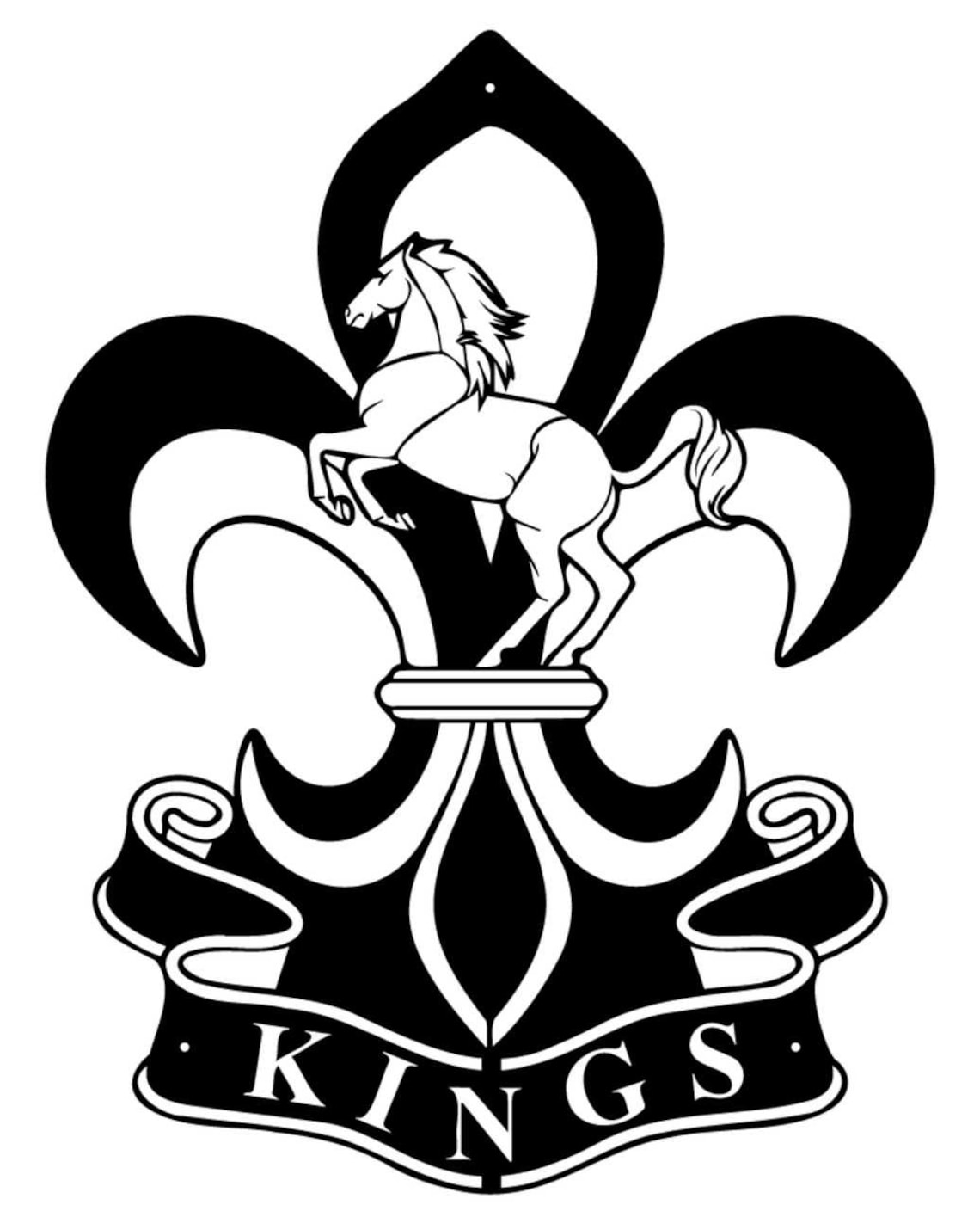 King's Regiment Cap Badge - Etsy UK