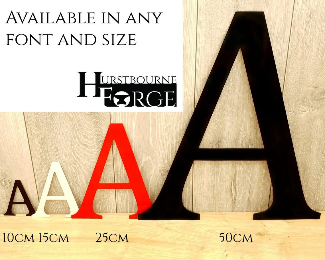 Exterior Metal Letters Shop Signs House Signs House - Etsy UK