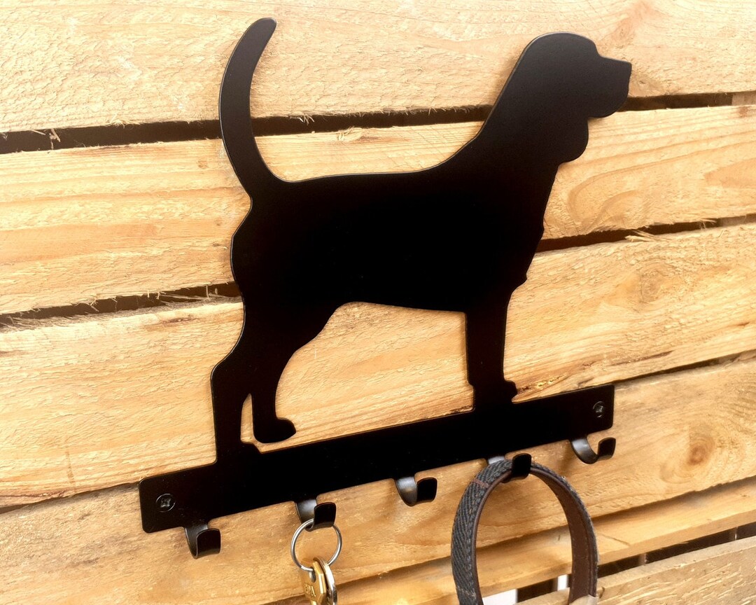 Beagle Dog Key Rack - Metal Key Hook, Beagle Gift, Dog Key Holder, Dog ...