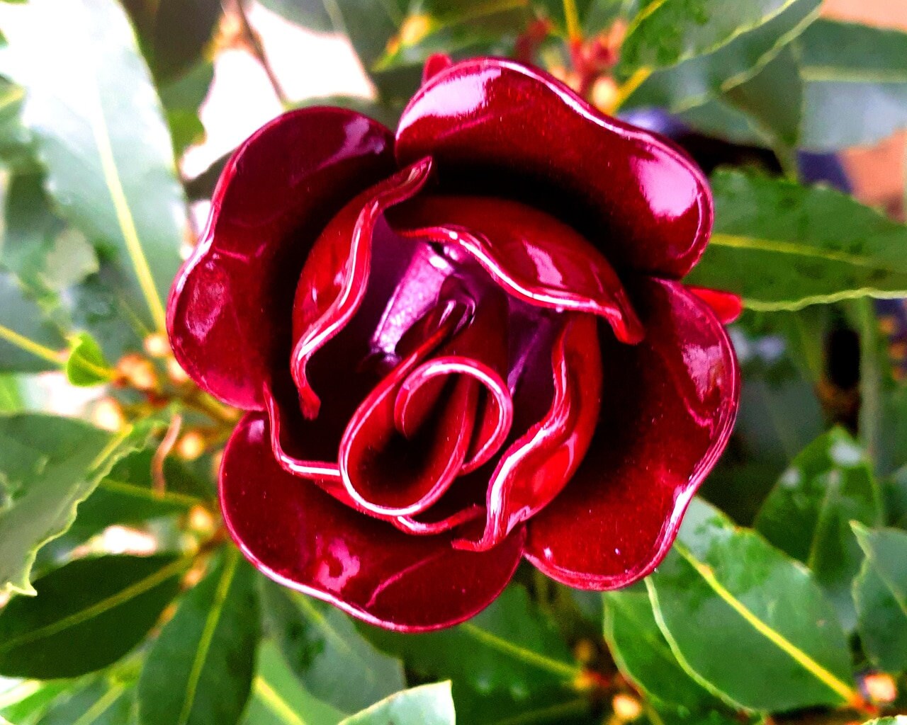 Handmade Metal Valentines Rose Flower Gift Blacksmith Rose - Etsy UK