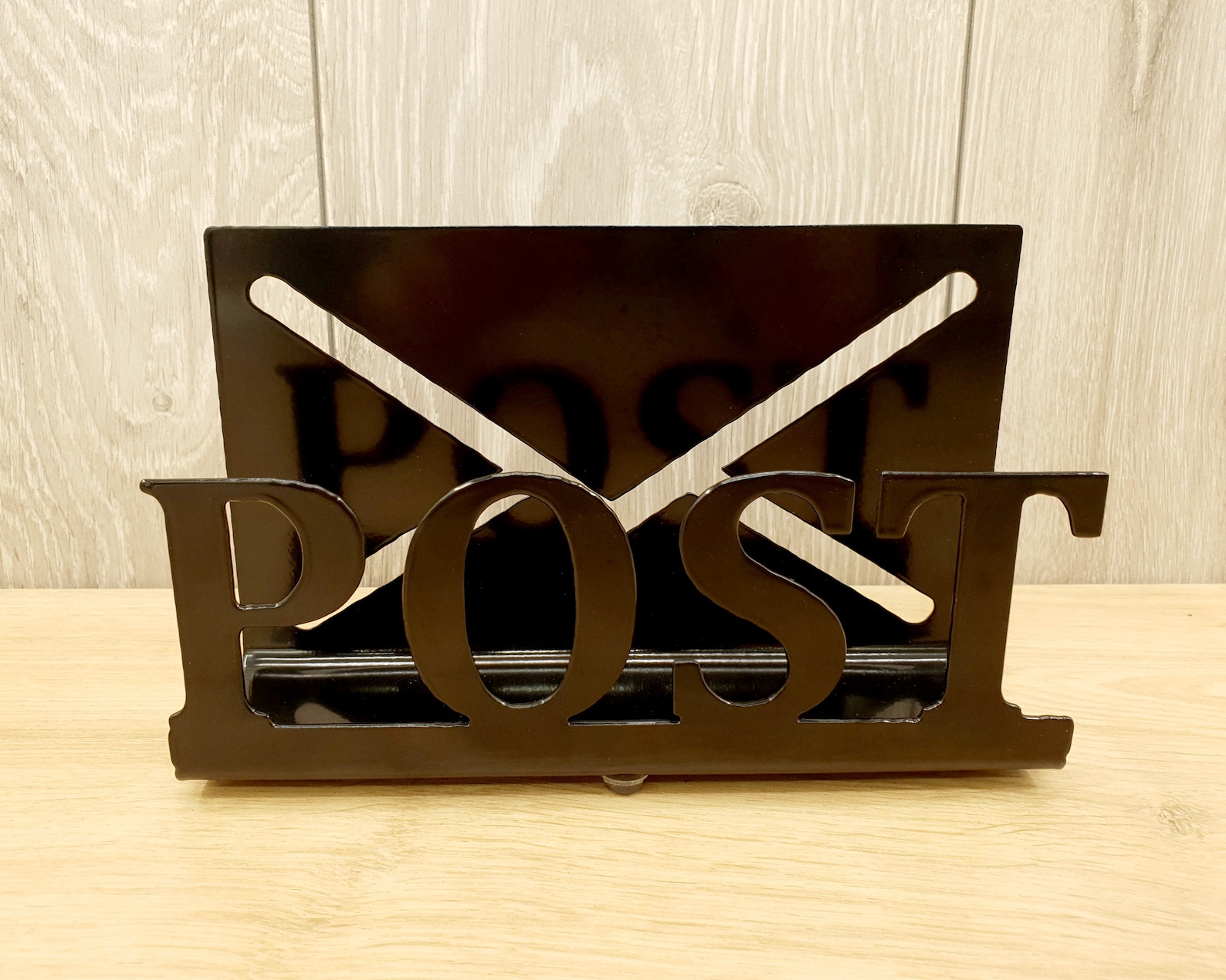 LETTER or MAIL RACK Holder Metal Post Rack Holder Letter - Etsy UK