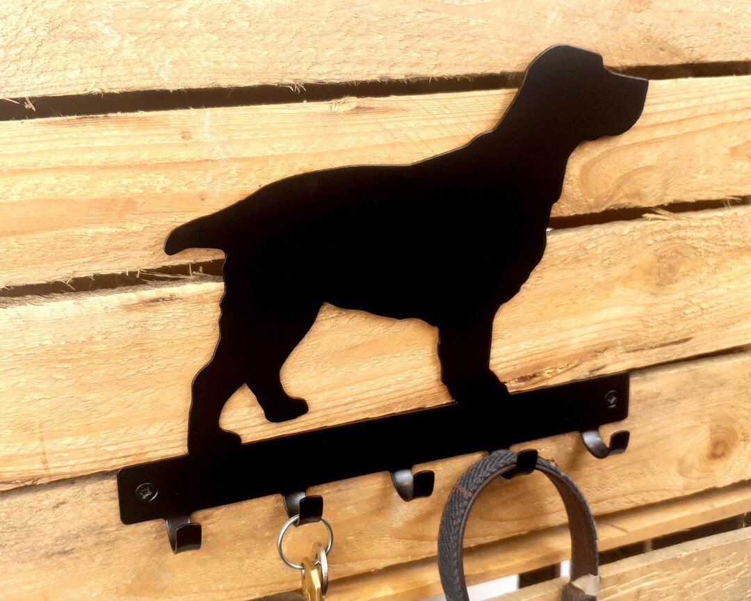Cocker Spaniel Dog Key Rack - Metal Key Hook, Cocker Spaniel Gift, Dog ...