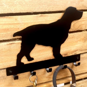 Cocker Spaniel Dog Key Rack - Metal Key Hook, Cocker Spaniel Gift, Dog ...