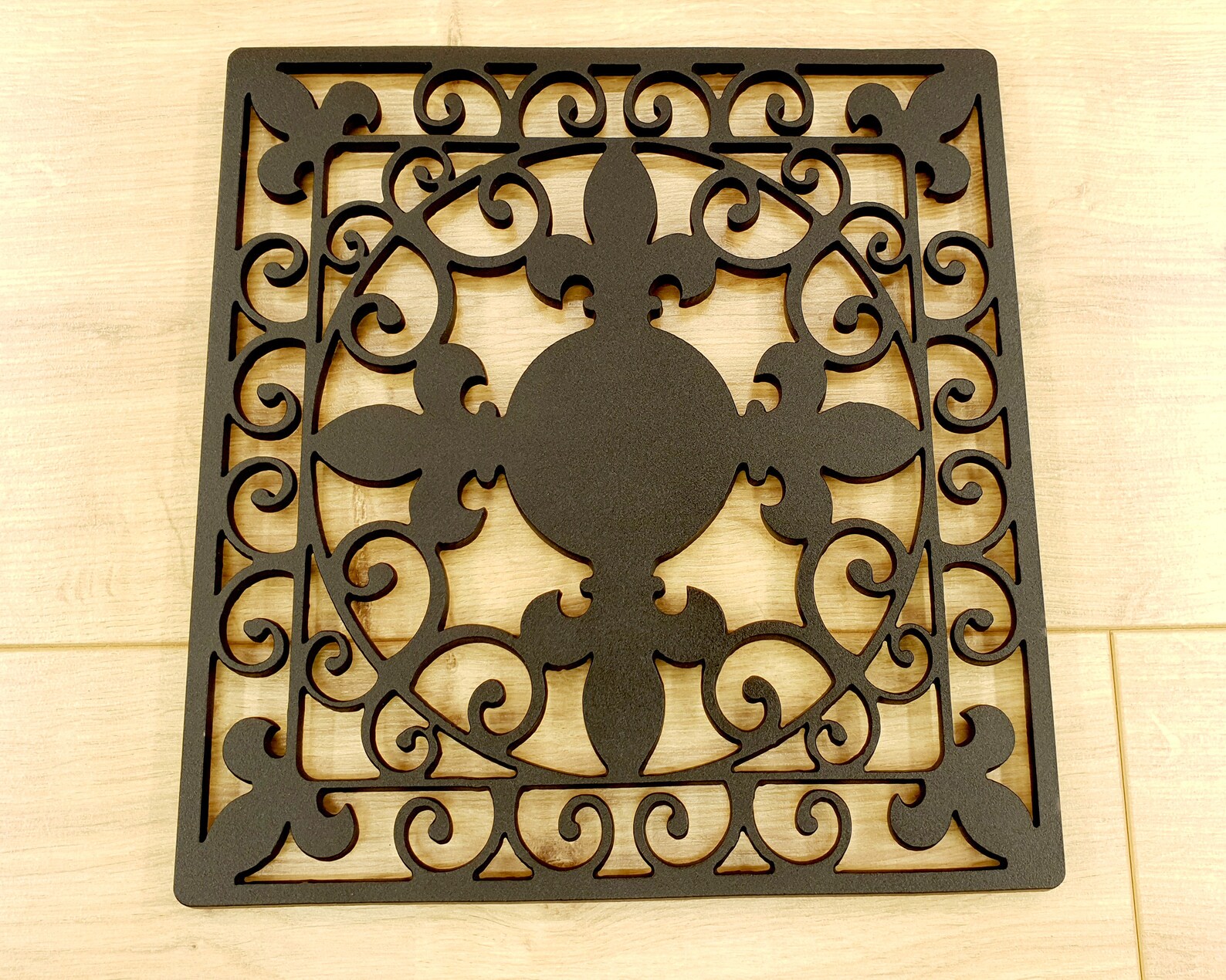 Traditional Metal Trivet - Large Trivet, Metal Trivet, Hot Pot Stand ...