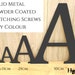 Dark Grey Metal Letters - Sign Letters/numbers, Large Letters, Wedding ...