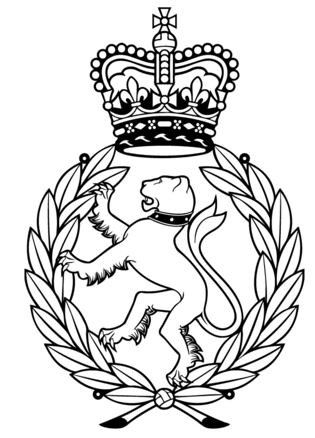 WRAC Women's Royal Army Corps Cap Badge - Etsy UK