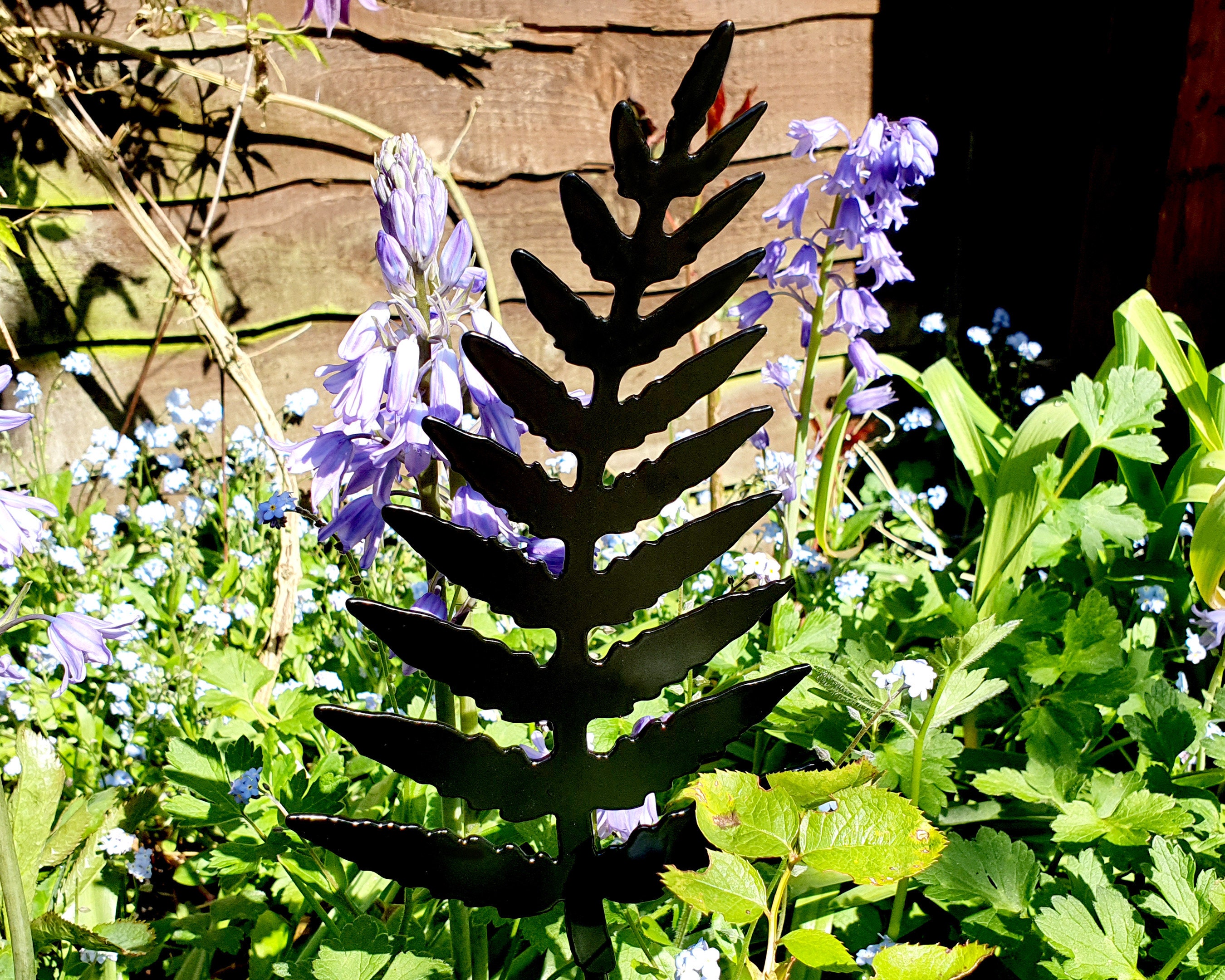 Metal Fern Garden Stake - Metal Fern Stake, Decorative Garden Stake ...