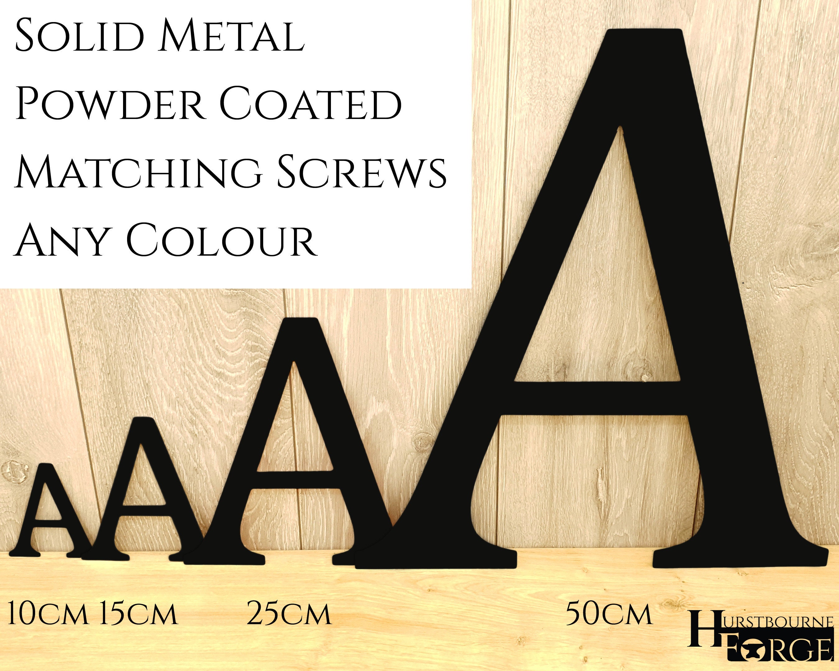 Black Metal Letters Sign Letters/numbers Large Letters | Etsy UK