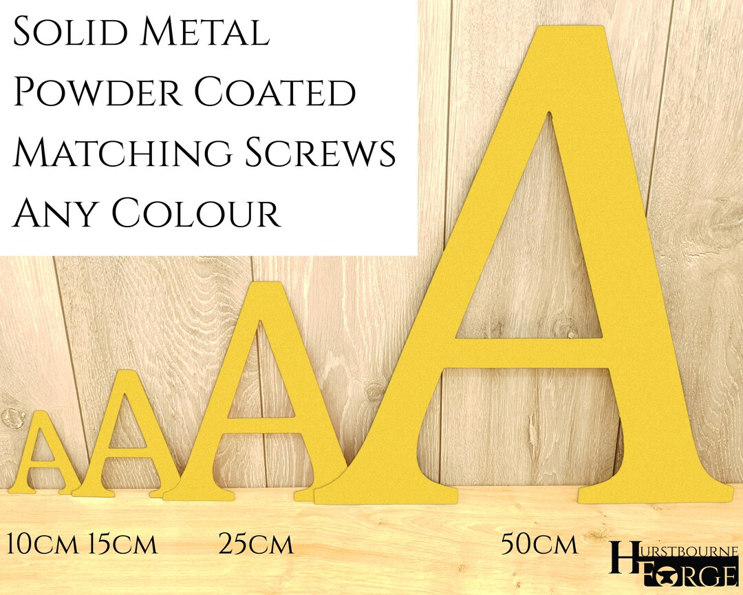 Gold Metal Letters - Sign Letters and Numbers, Large Letters, Wedding ...