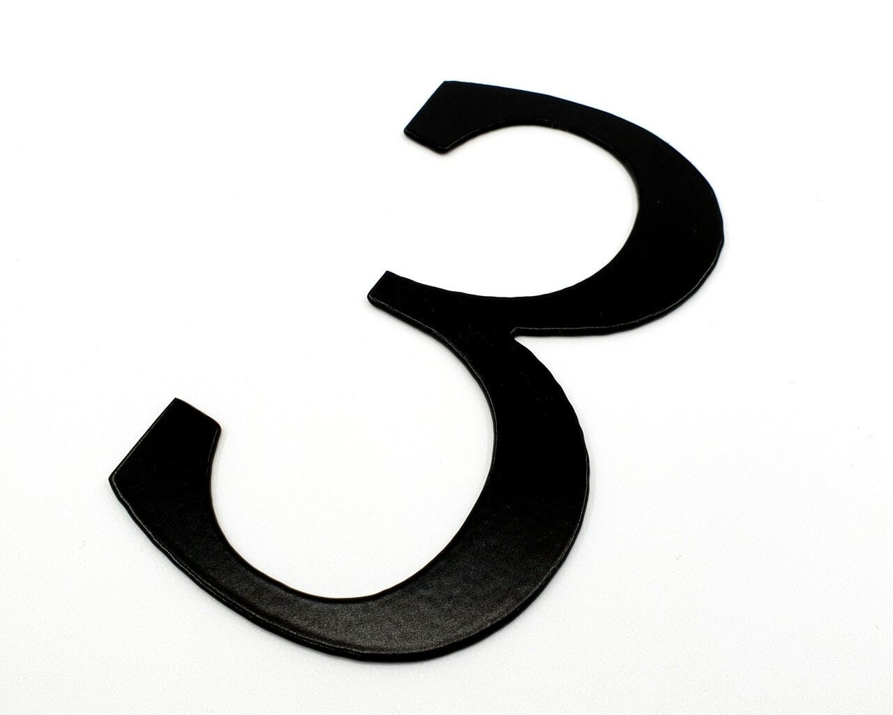 Metal House Numbers - 4 Sizes, Powder Coated, House Sign, House Letters ...