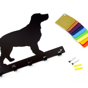 Cocker Spaniel Dog Key Rack - Metal Key Hook, Cocker Spaniel Gift, Dog ...