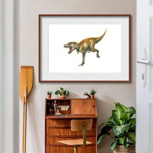 Tyrannosaurus Rex Watercolorall Art Print From Original Painting by OVS ...