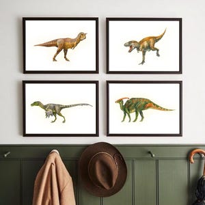 Tyrannosaurus Rex Watercolorall Art Print From Original Painting by OVS ...