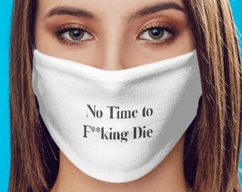 No Time to Die Mask - Etsy