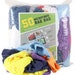 Microfiber Absorbent Cleaning Rags Bag of 50 Assorted Colors Reusable ...