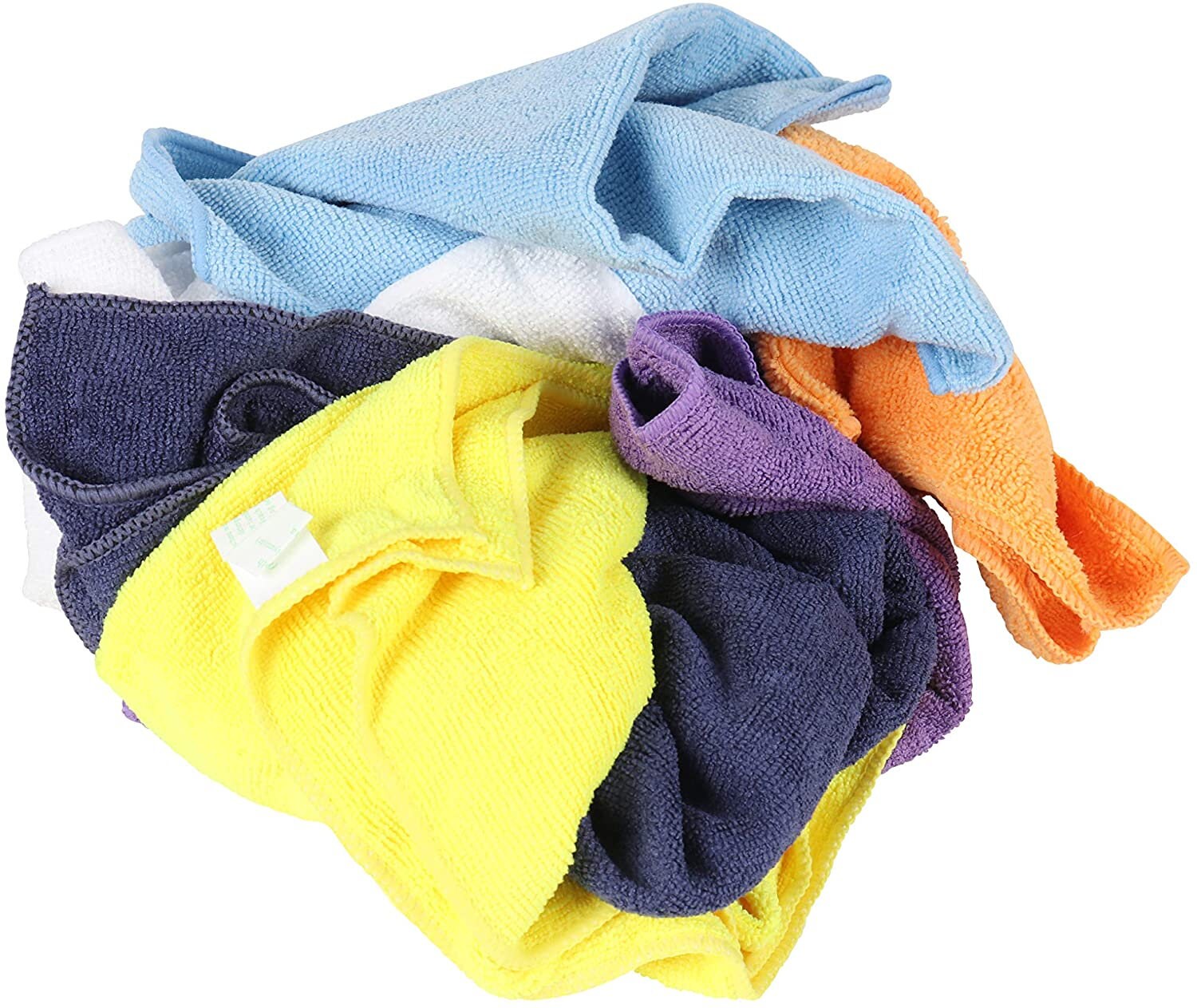 Microfiber Absorbent Cleaning Rags Bag of 50 Assorted Colors - Etsy