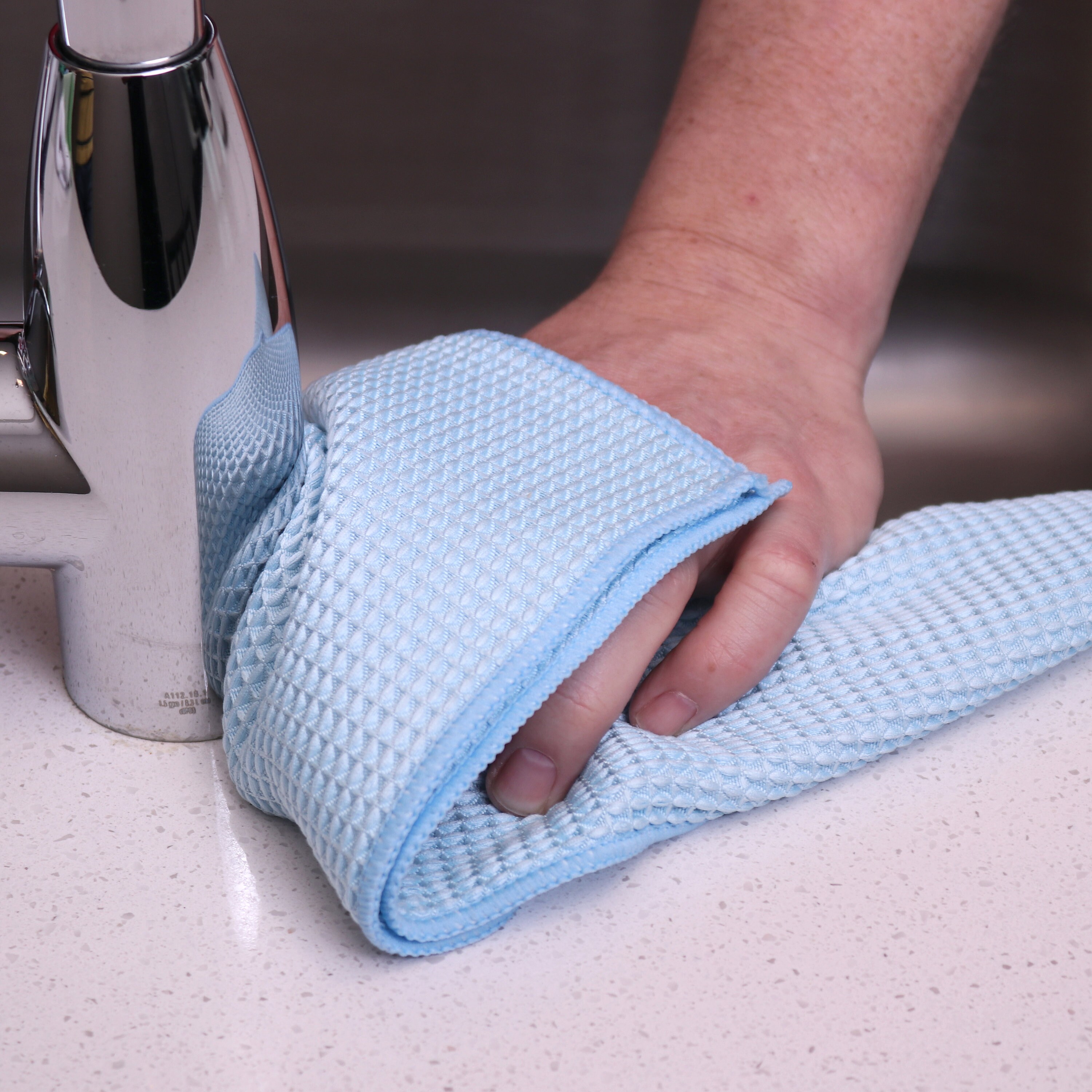 12 Pack of Waffle Microfiber Cleaning Cloths Color Options - Etsy