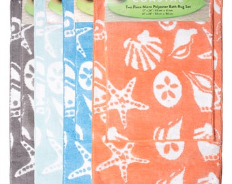 Seashell Bath Mat - Etsy