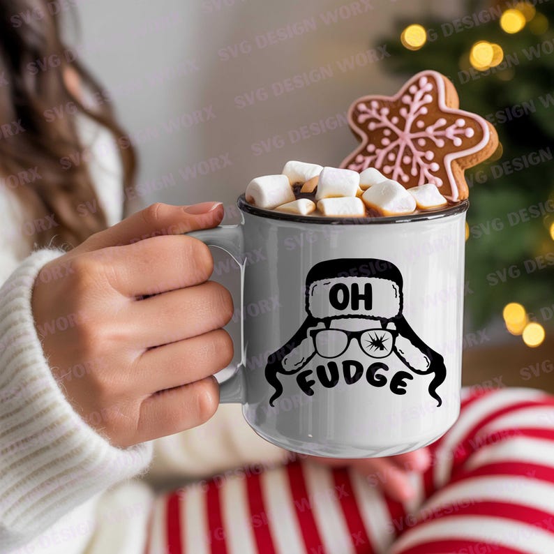 Oh Fudge a Christmas Story SVG Cut File Ralphie Digital Download ...