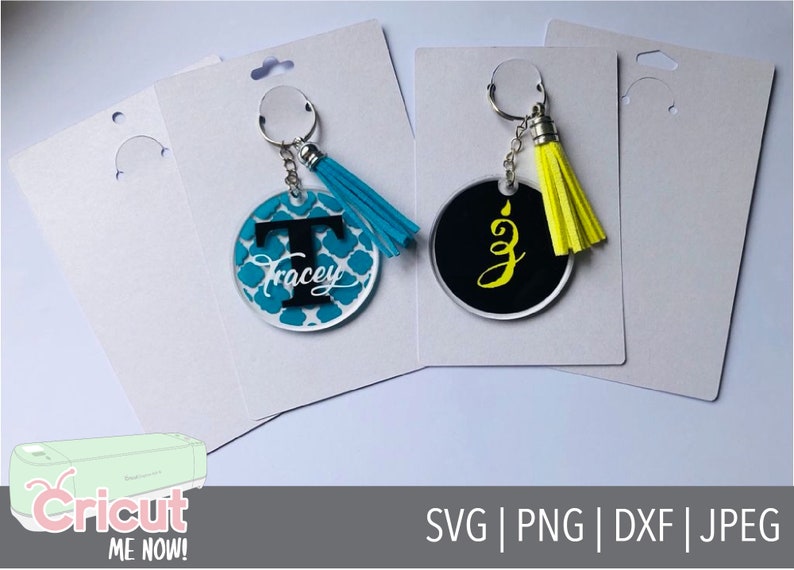 SVG Cut Files, Keyring Cardboard Backings, Professional, Keychain ...