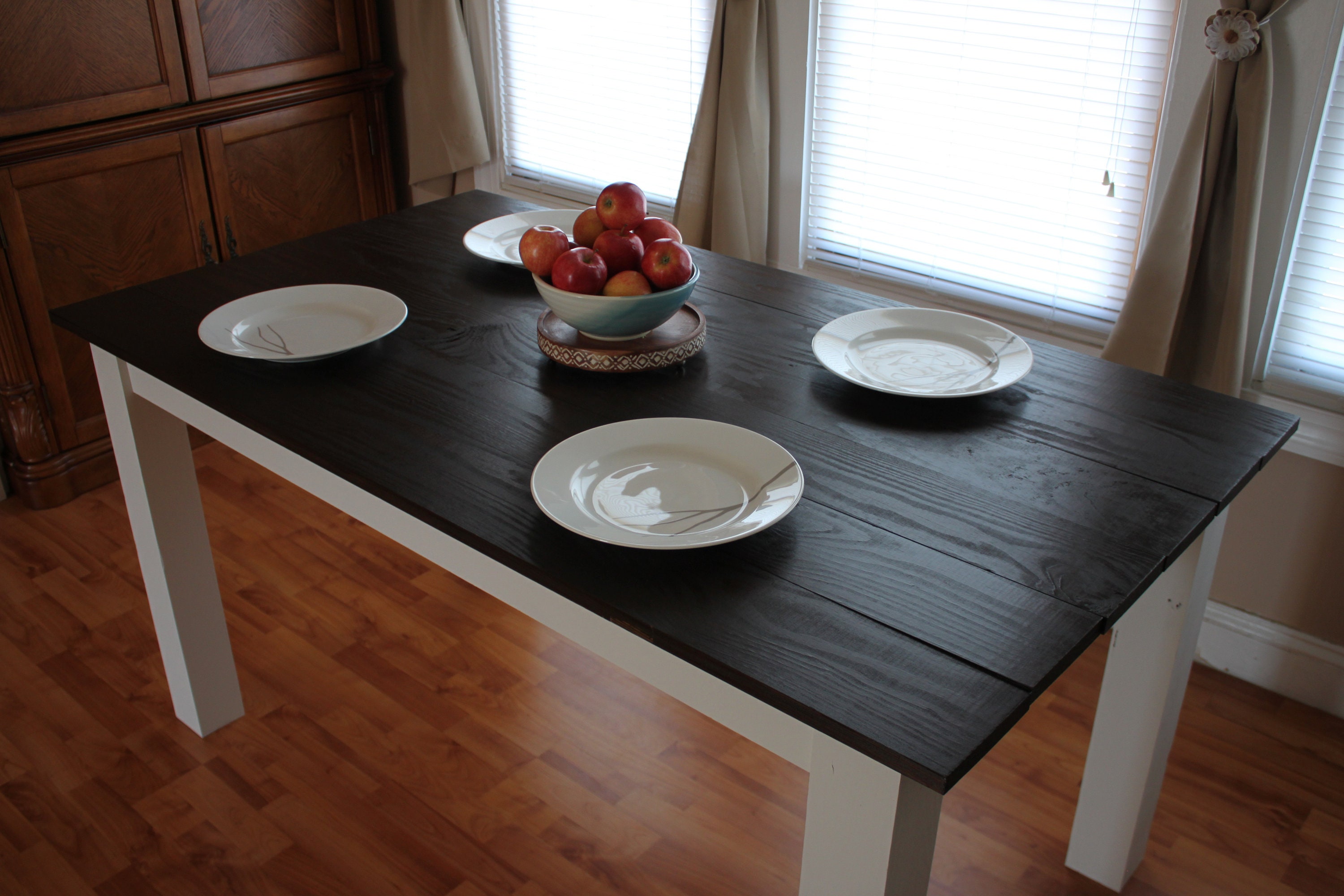 Farmhouse Dining Table, Rustic Farmhouse Table, Custom Made - Etsy