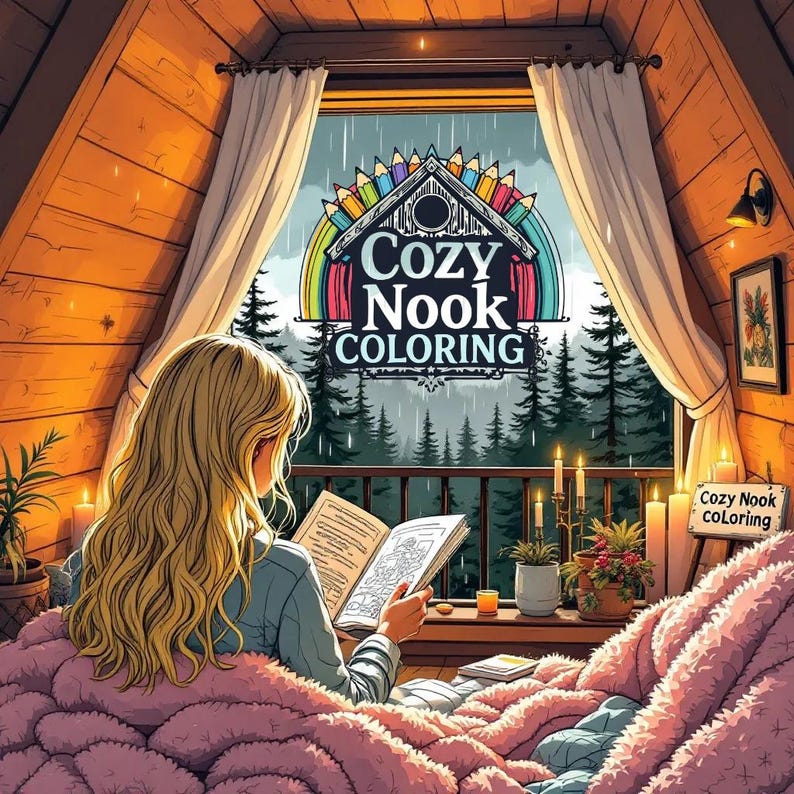 Coco Wyo Cozy Cuties New Digital File Full Coloring Book 47 Pages - Etsy Australia