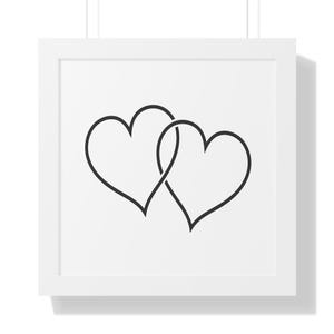 Hearts Printable Svg Png File Digital Download File Print Double Hearts ...