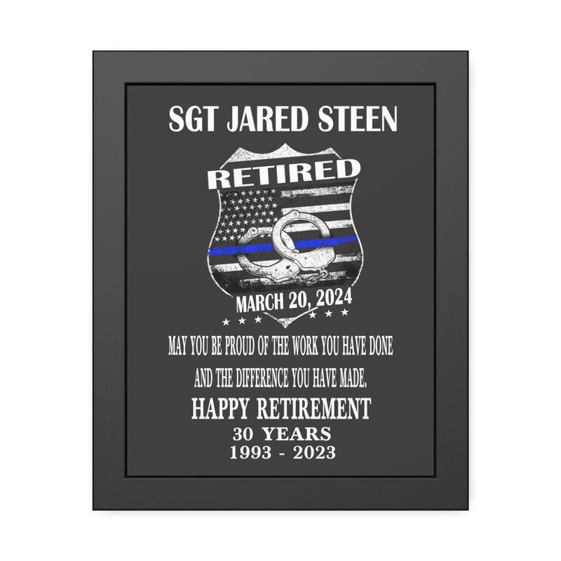Police Retirement - Etsy