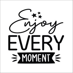 Printable Positive Affirmations, Be Joyful, Enjoy Every Moment ...
