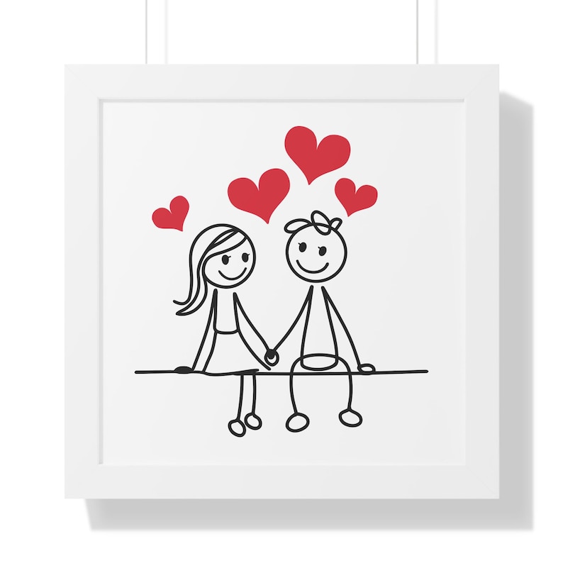 Amanti svg stampa digitale carino San Valentino uomo donna marito ...