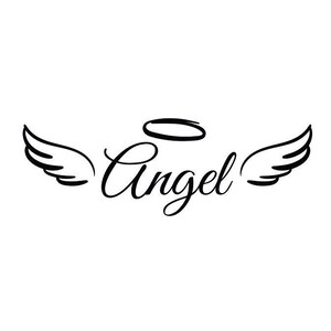 Angel Wings Printable Png Svg File Digital Download File Digital Angel ...