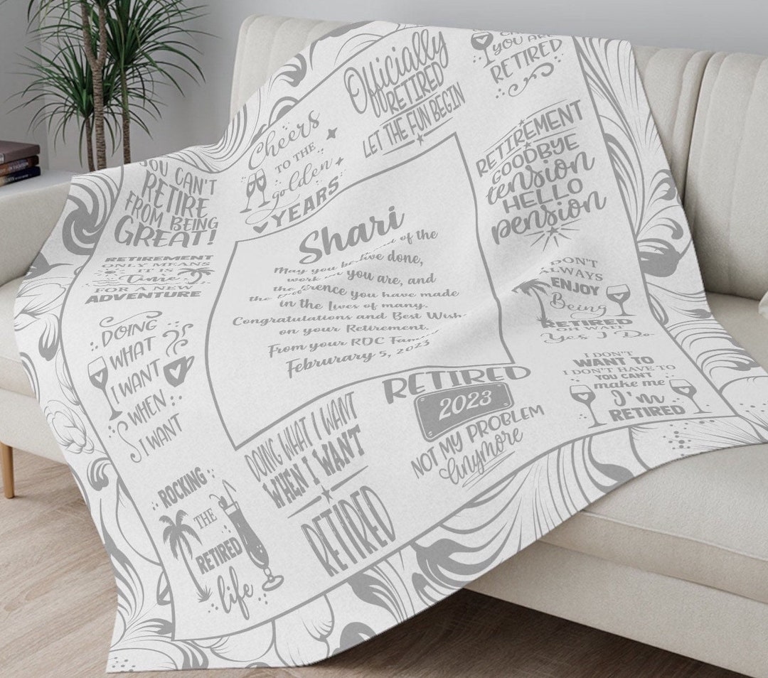 Retirement Gifts for Women Retirement Gift Personalized Retirement ...