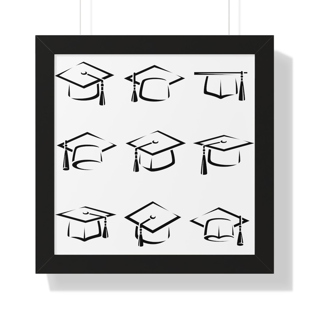 Birretes de graduación 2025 (SVG, PNG, AI, PDF, imprimibles ...
