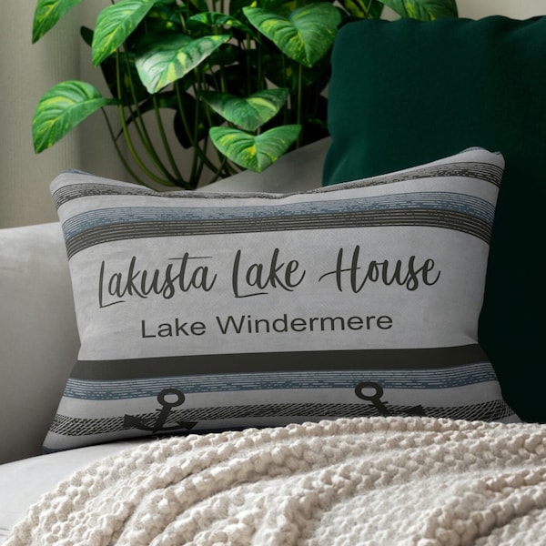 Lake House Pillow - Etsy