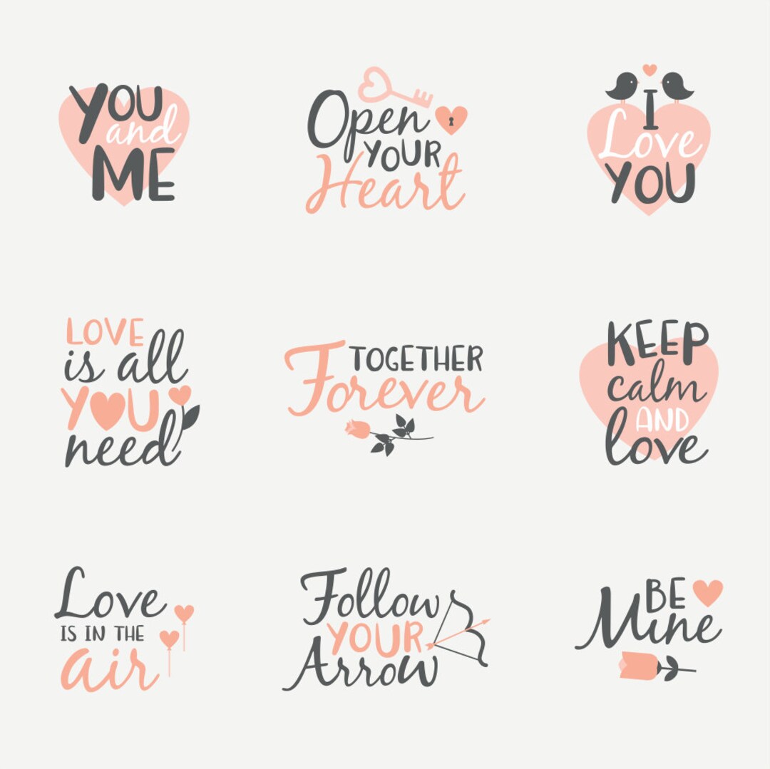 Hearts Printable Svg Png Jpg File Digital Download File Digital Print ...