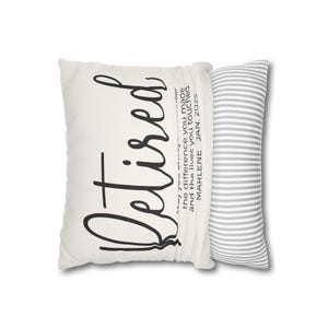 Retirement Gifts for Women Personalized Retirement Pillow Coworker ...