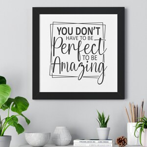 Inspirational Quote Wall Art Positive Affirmations Digital Prints ...
