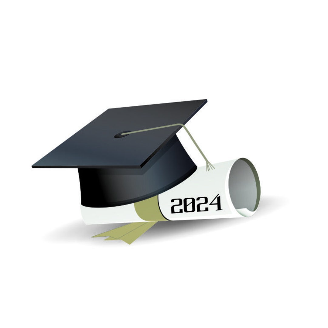 Graduation Cap and Scroll Png Jpg Printable Digital Prints Grad Cap and ...