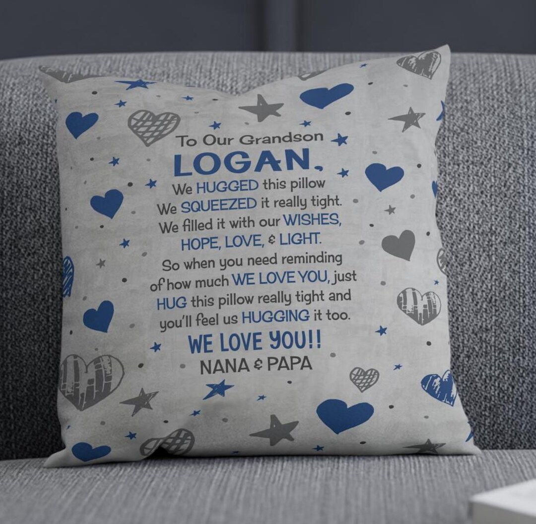 Grandson Gift From Grandpa Grandma Papa Nana Personalized Grandson ...