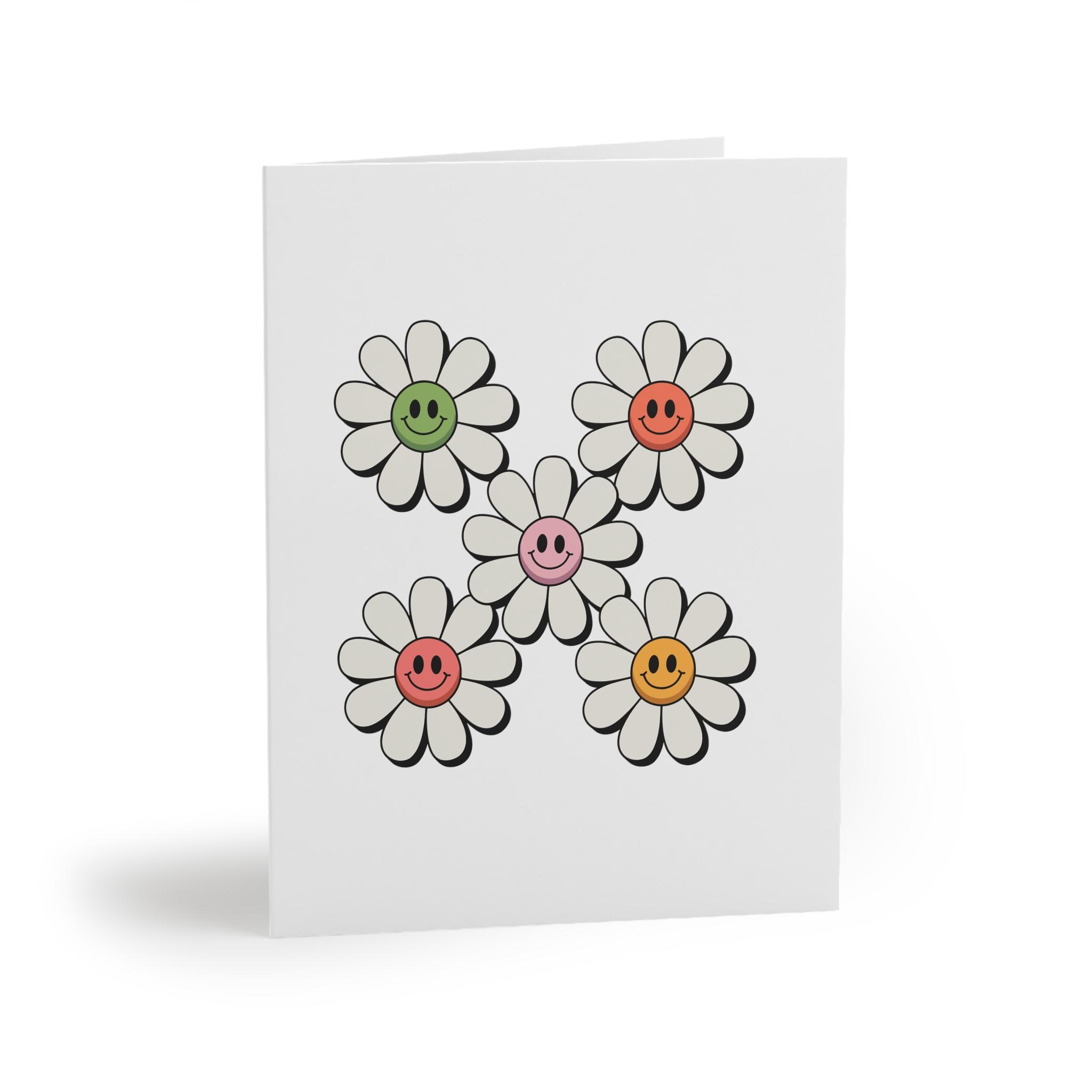 Smile Flower Printable Svg Png Files Digital Download Happy Flower Cute ...