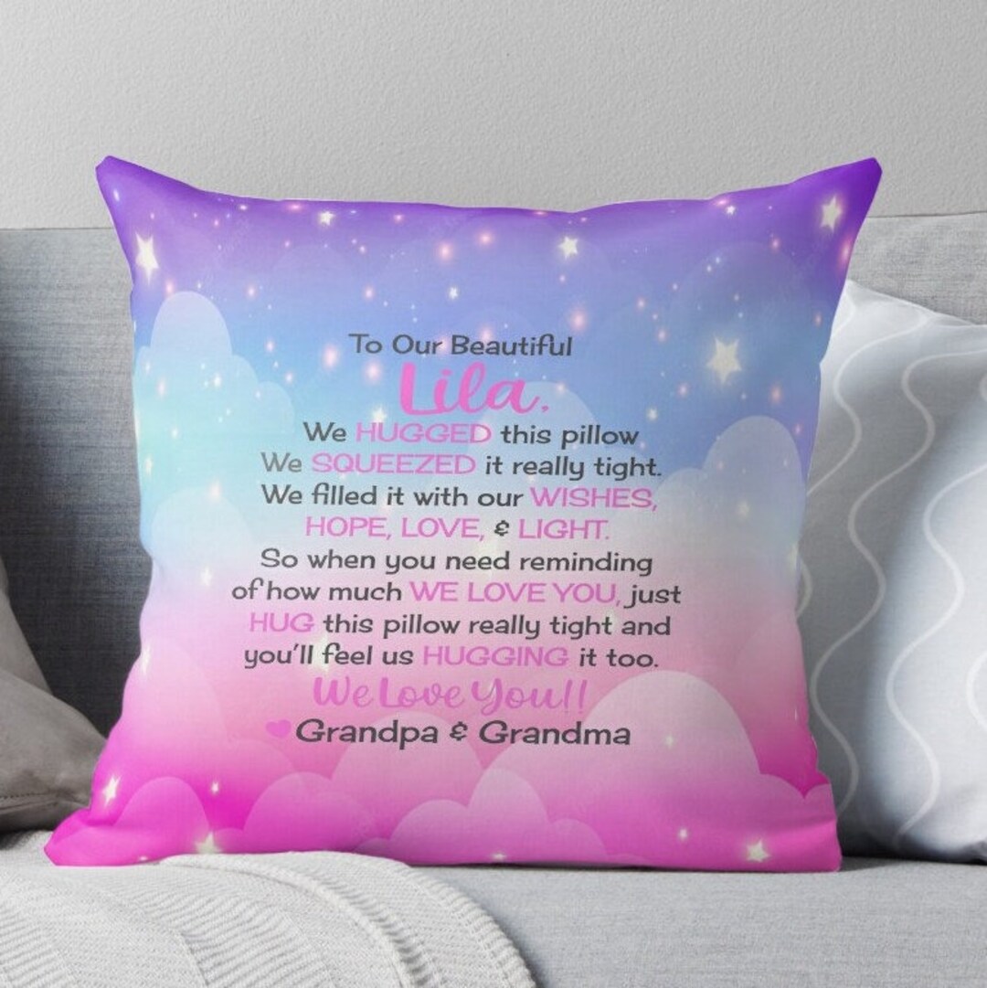 Granddaughter Gift From Grandparents Granddaughter Pillow From Grandpa granddaughter-gift-from-grandparents-granddaughter-pillow-from-grandpa