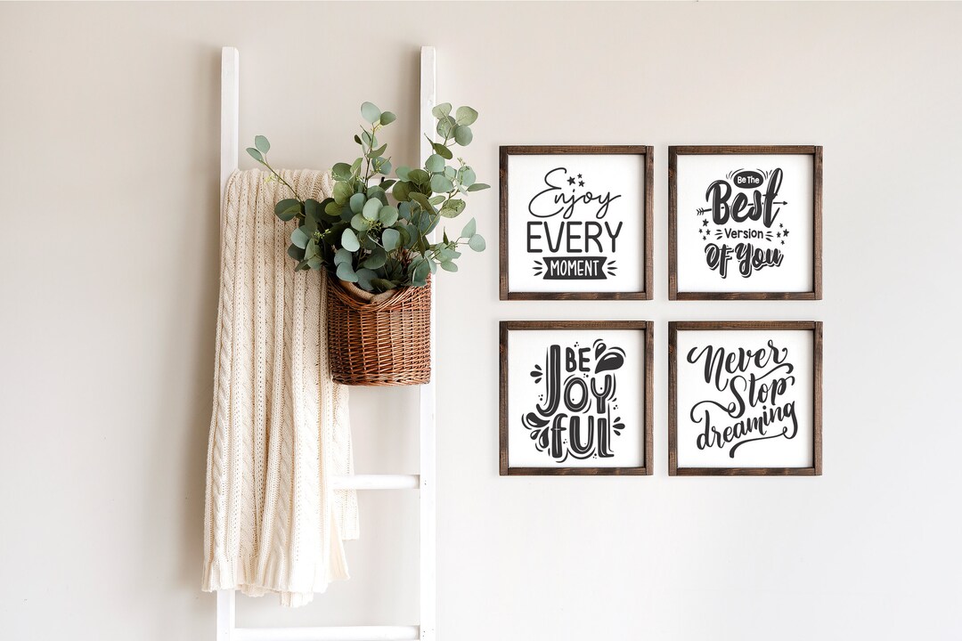 Printable Positive Affirmations, Be Joyful, Enjoy Every Moment ...