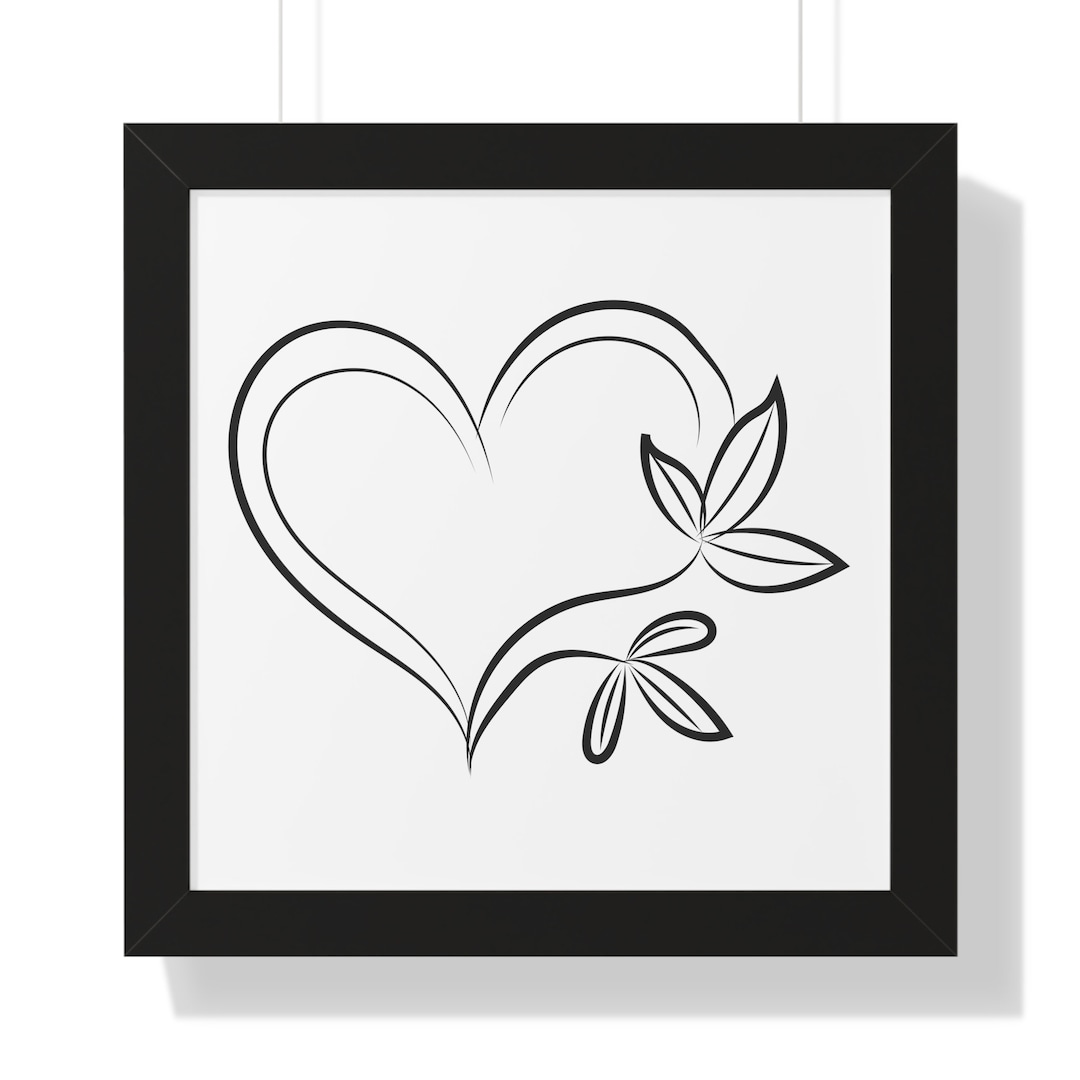 Heart Printable Svg Pdf Png File Digital Download File Digital Print ...
