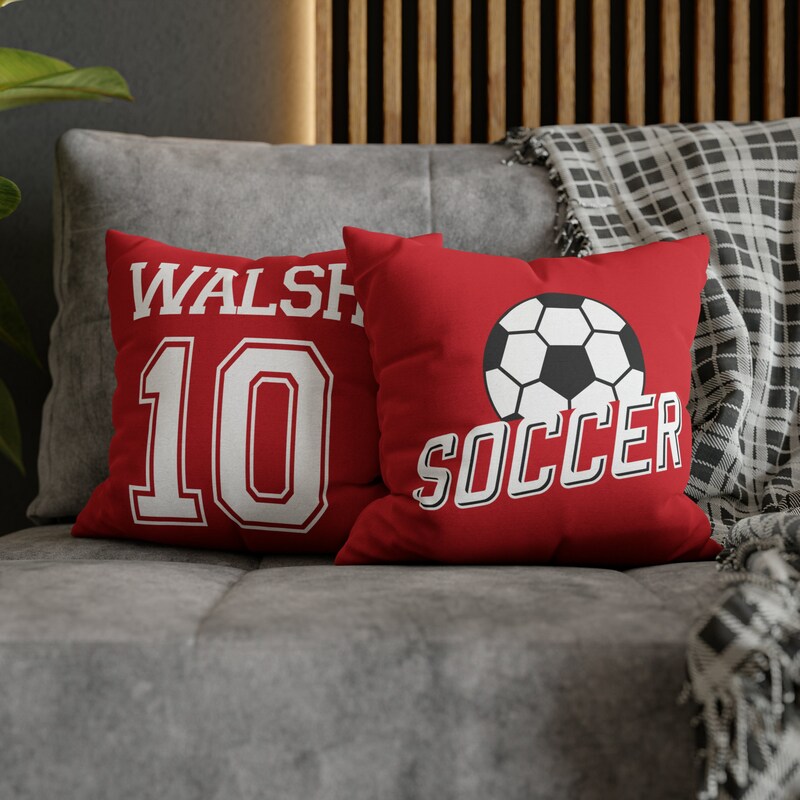 Soccer Pillow - Etsy