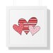 Three Hearts Printable Svg Png File Digital Print Hearts Downloadable ...