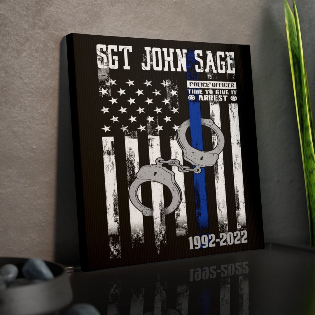 Police Retirement Gift Police Retirement Blanket Personalized Police ...