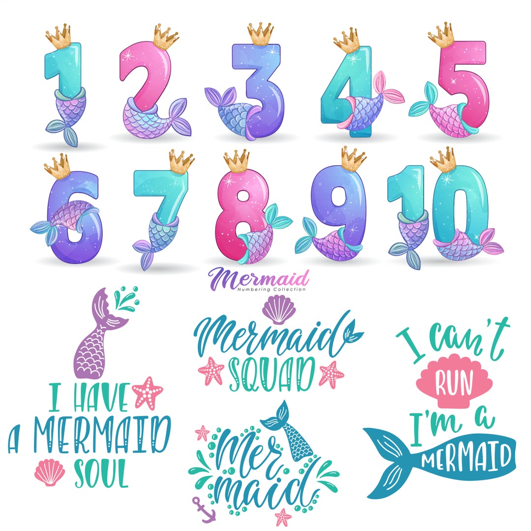 Mermaid Math Fun: Printable Number Magic