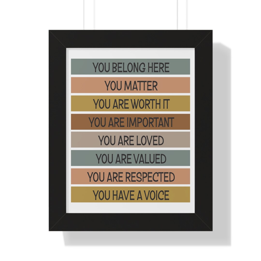 Kids Classroom Wall Art Printable Positive Affirmations Digital Prints ...