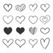 Hearts Svg Printable Png Files Digital Download File Digital Print Best ...