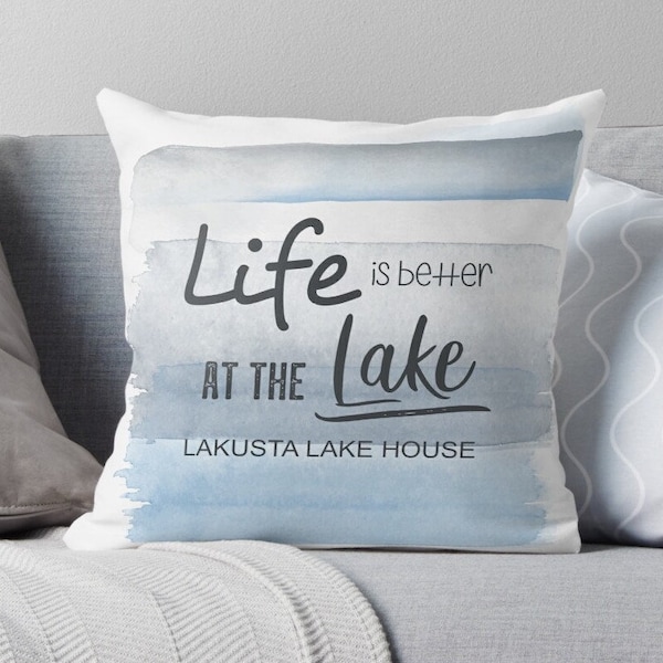 Lake House Pillow - Etsy